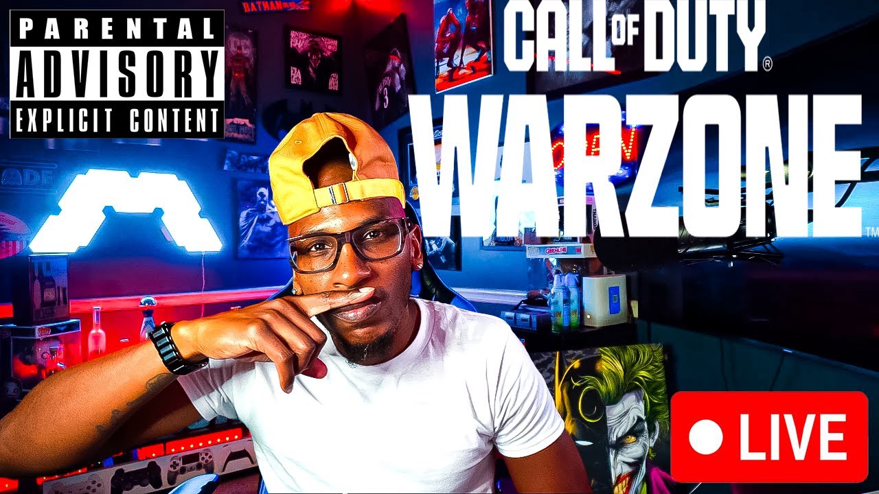 🔴LIVE Warzone Wit The Cod Father - YouTube