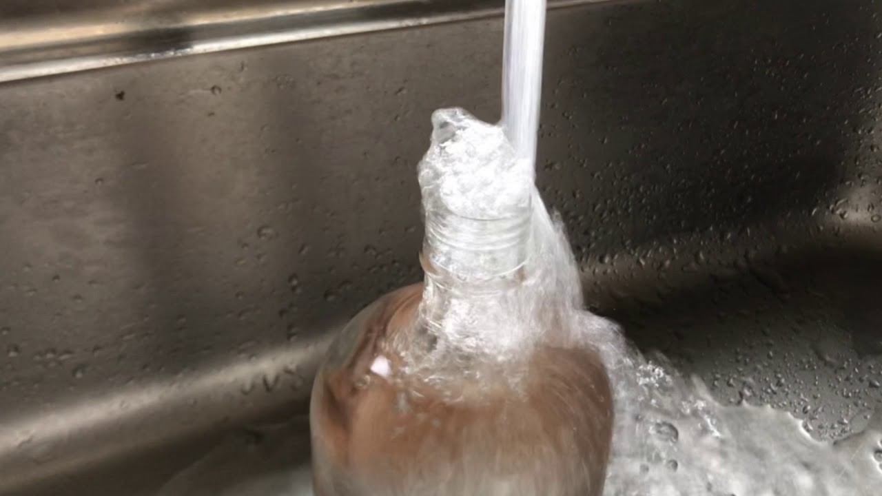 COANDA EFFECT BOTTLE INSIDE WATER FLOW - YouTube
