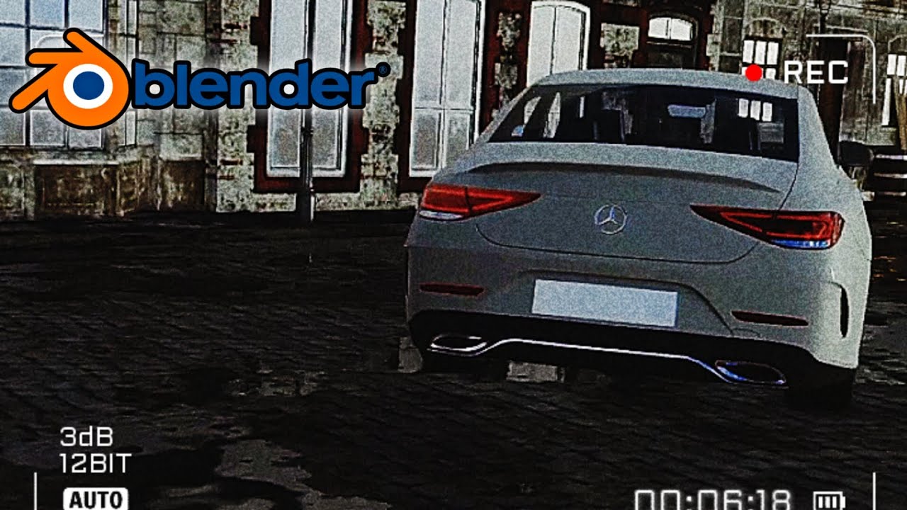 Creating MY FIRST CGI CAR | Mercedes Animation with Blender! - YouTube