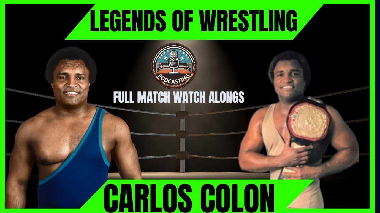 Legends of Wrestling: Carlos Colon - YouTube