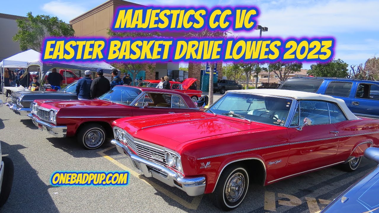 Majestics CC Easter Basket Drive 2023 - YouTube