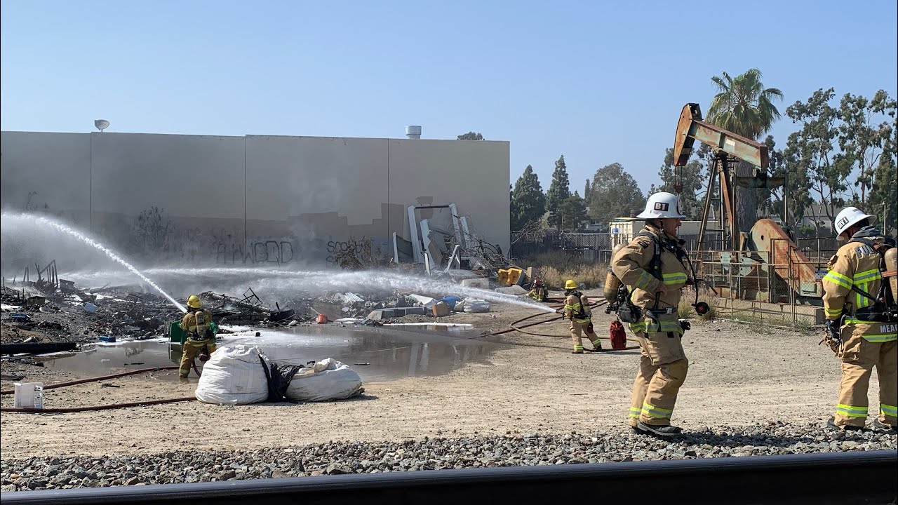 PART 1: AFR, PFD, OFD, & FFD Battle Fire - YouTube
