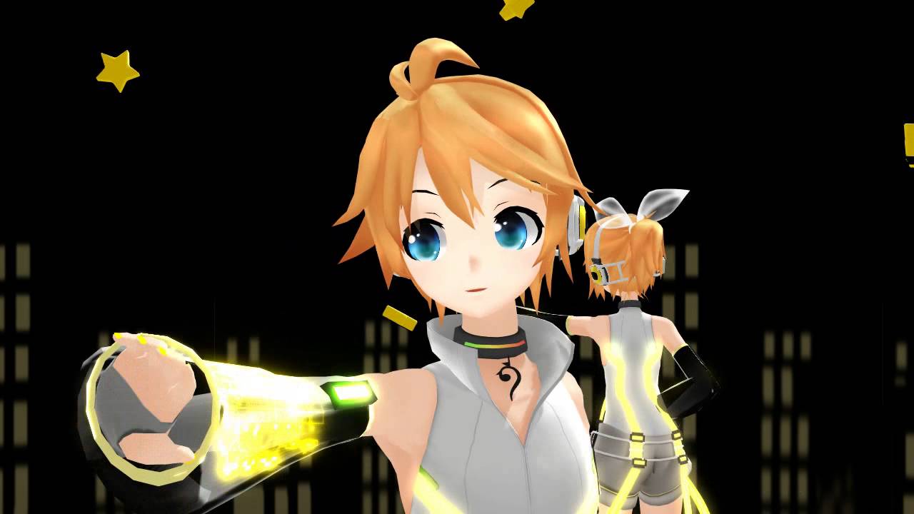 MMD Len x Rin Append - 8Hit - YouTube