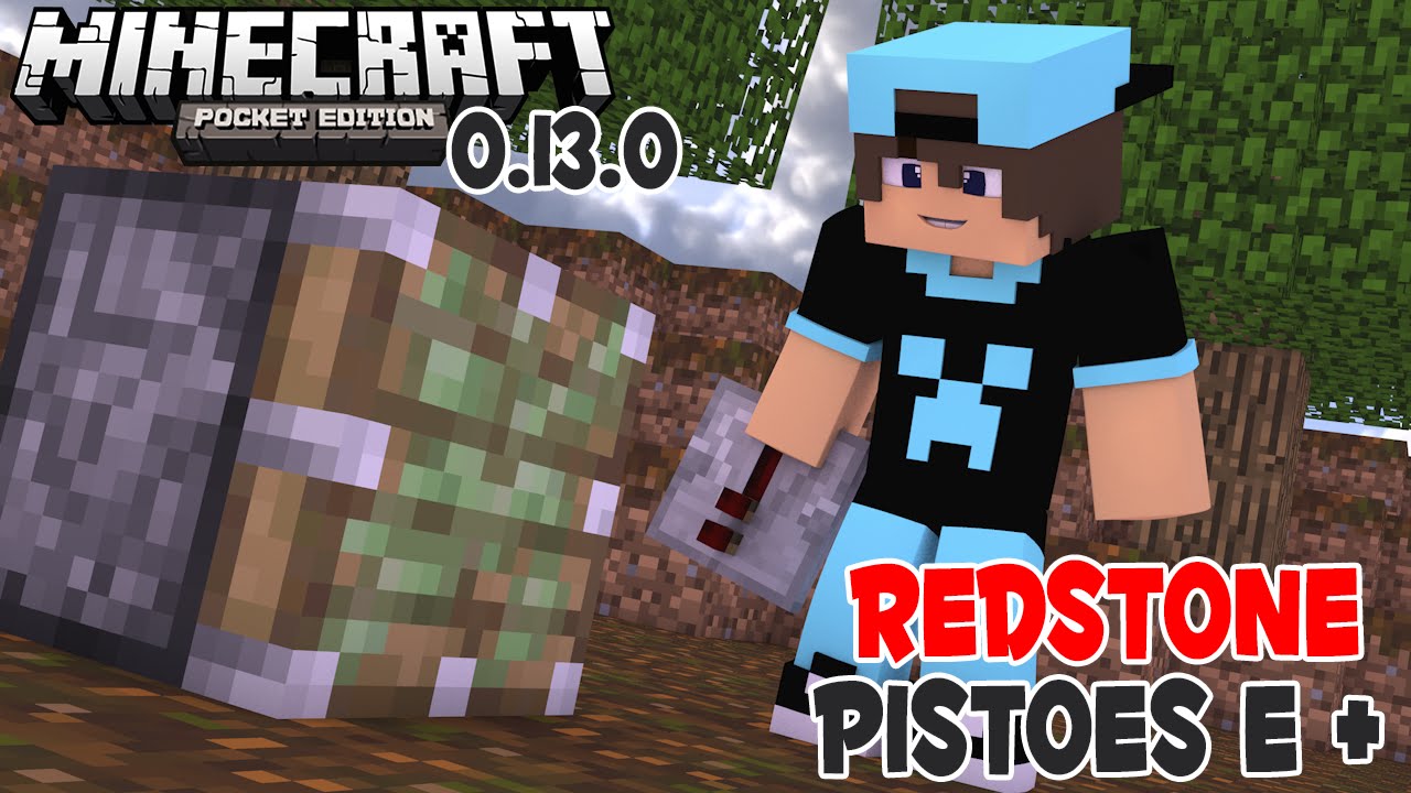 MOD DE REDSTONE COM REPETIDORES!!! MINECRAFT PE 0.13.0 | Redstone Mod ...