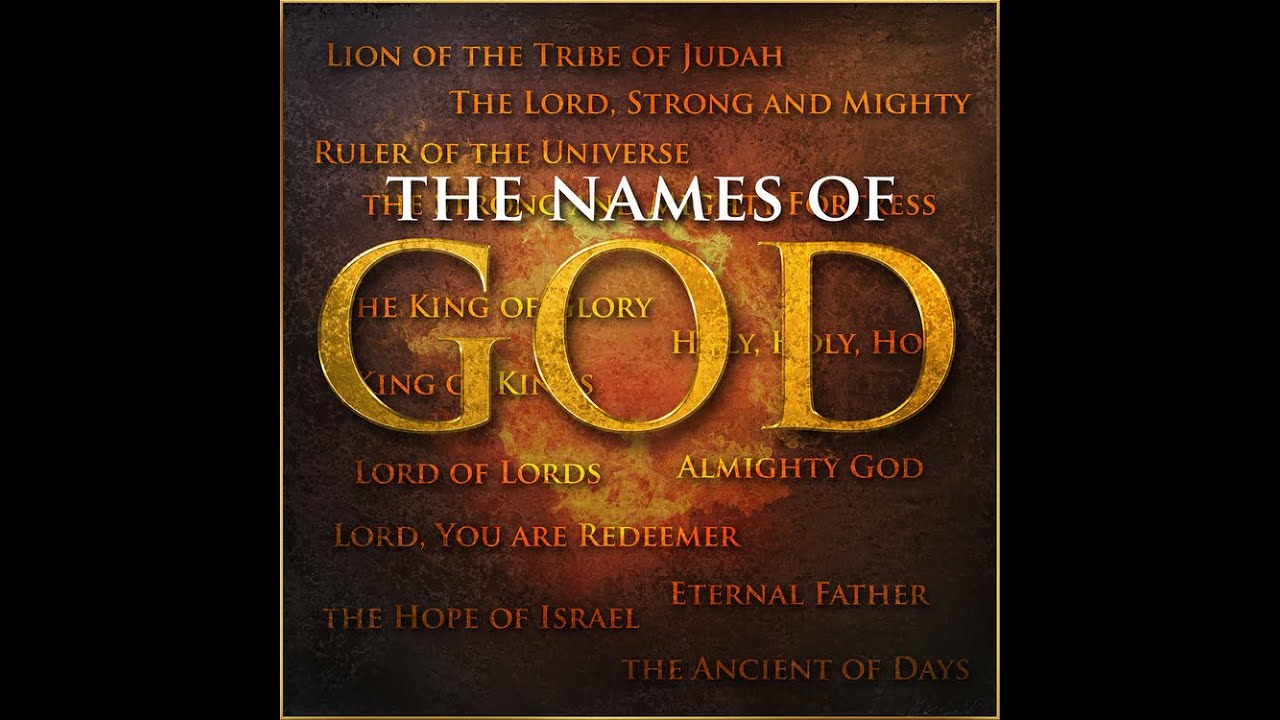 "The Names of God" Bible Study Series - Part 1: 7/19/2023 - YouTube