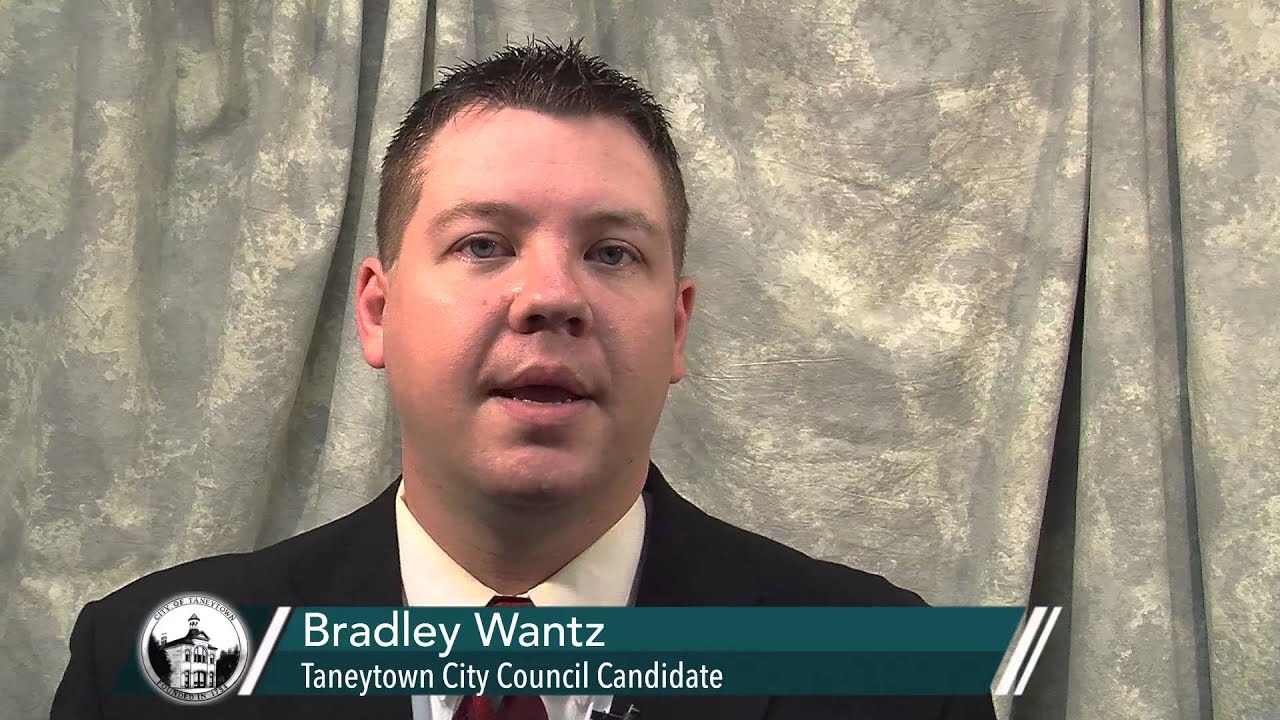 Bradley Wantz - Taneytown City Council Candidate - YouTube