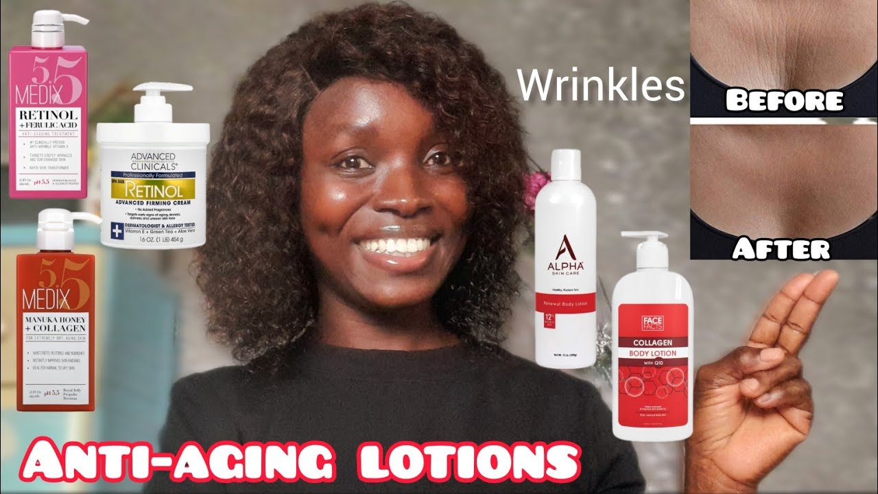 OVERALL Best Anti-aging Body Lotions for women (30-50 years) old! - YouTube
