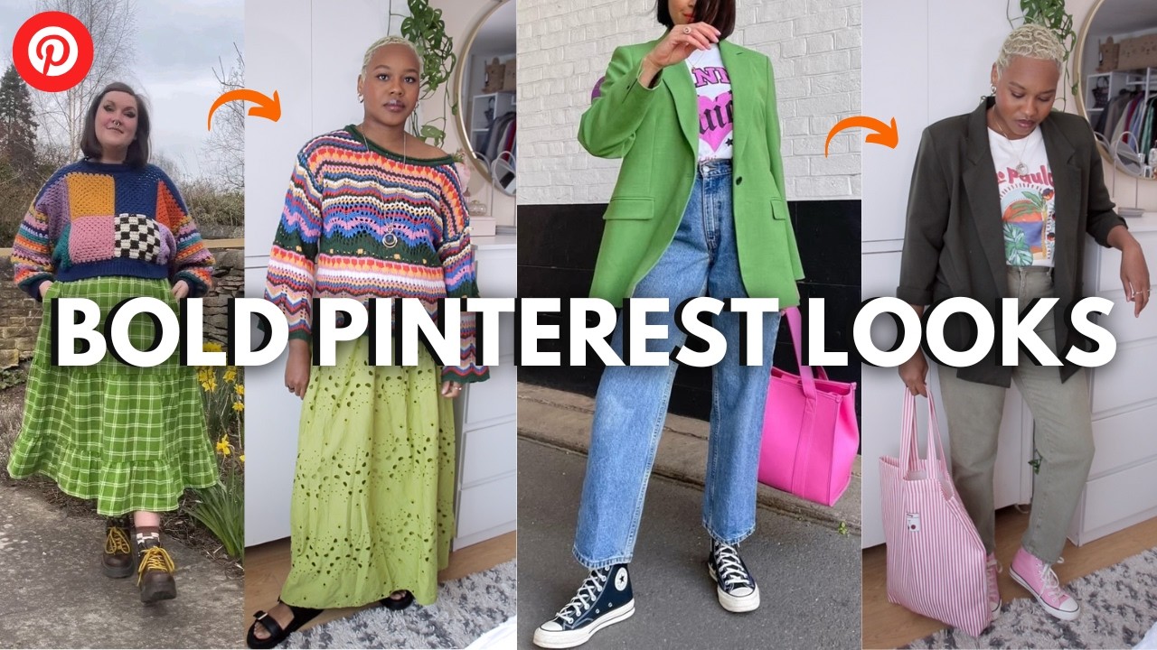 Bright, Bold & Pinterest-Approved 🌈 | Spring/Summer Outfit Re-Creations ...