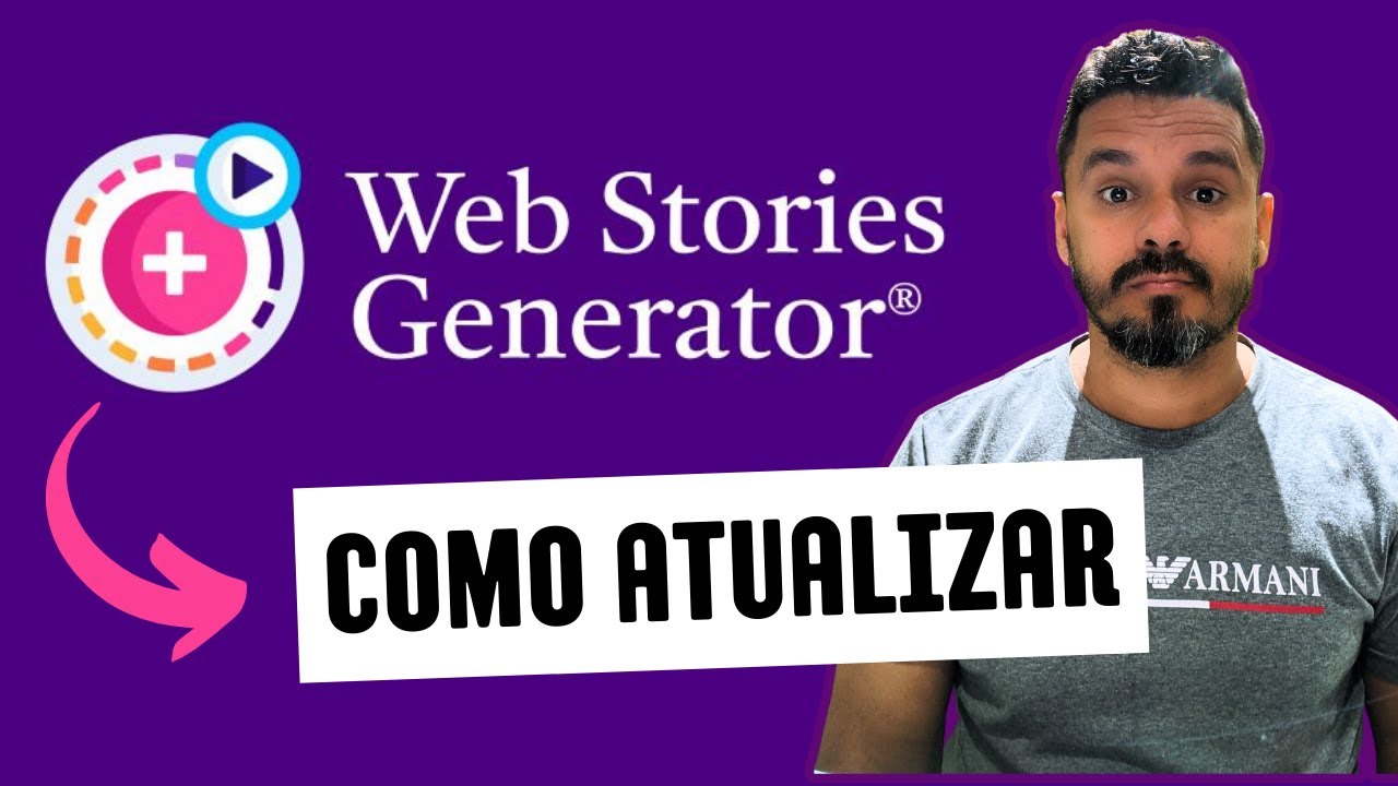 WEB STORY GENERATOR PLUGIN COMO ATUALIZAR PASSO A PASSO - YouTube