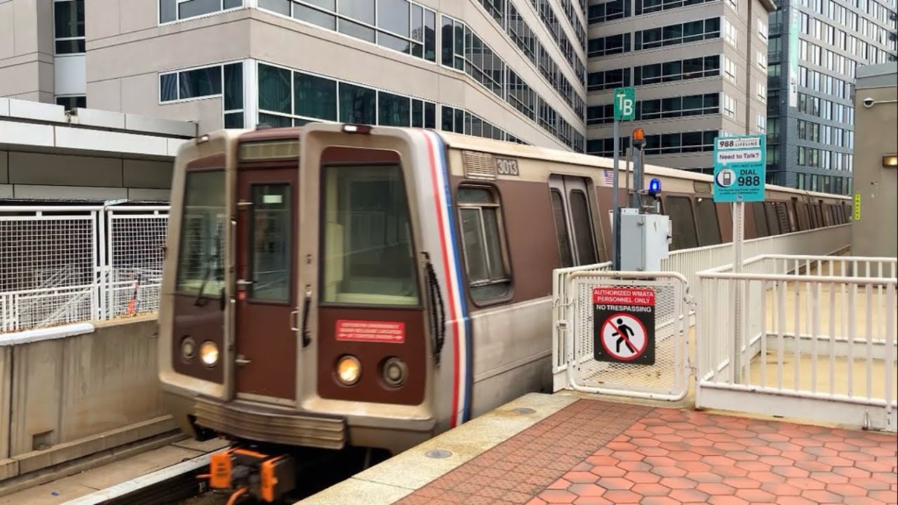 WMATA Metro action around Washington D.C - YouTube