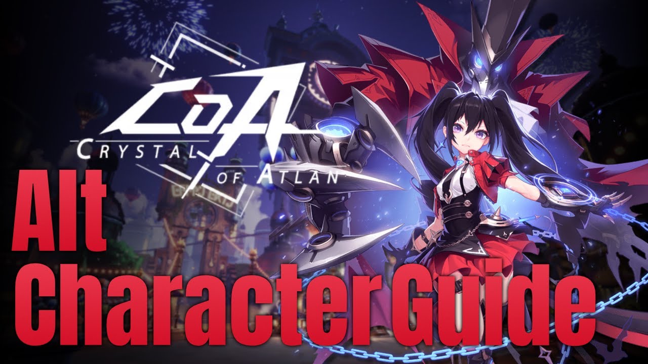 How to use Alt Character's | Crystal of Atlan - YouTube