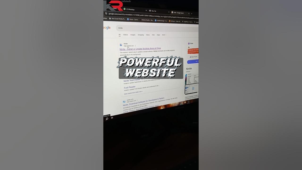 Website that allows you to install multiple applications in one go #pctip #pc #tips #tech # ...