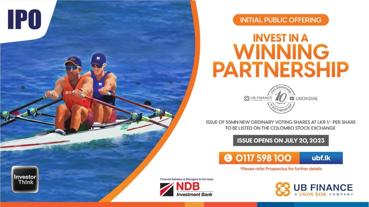🇱🇰Invest in a Winning Partnership | UB Finance IPO - YouTube