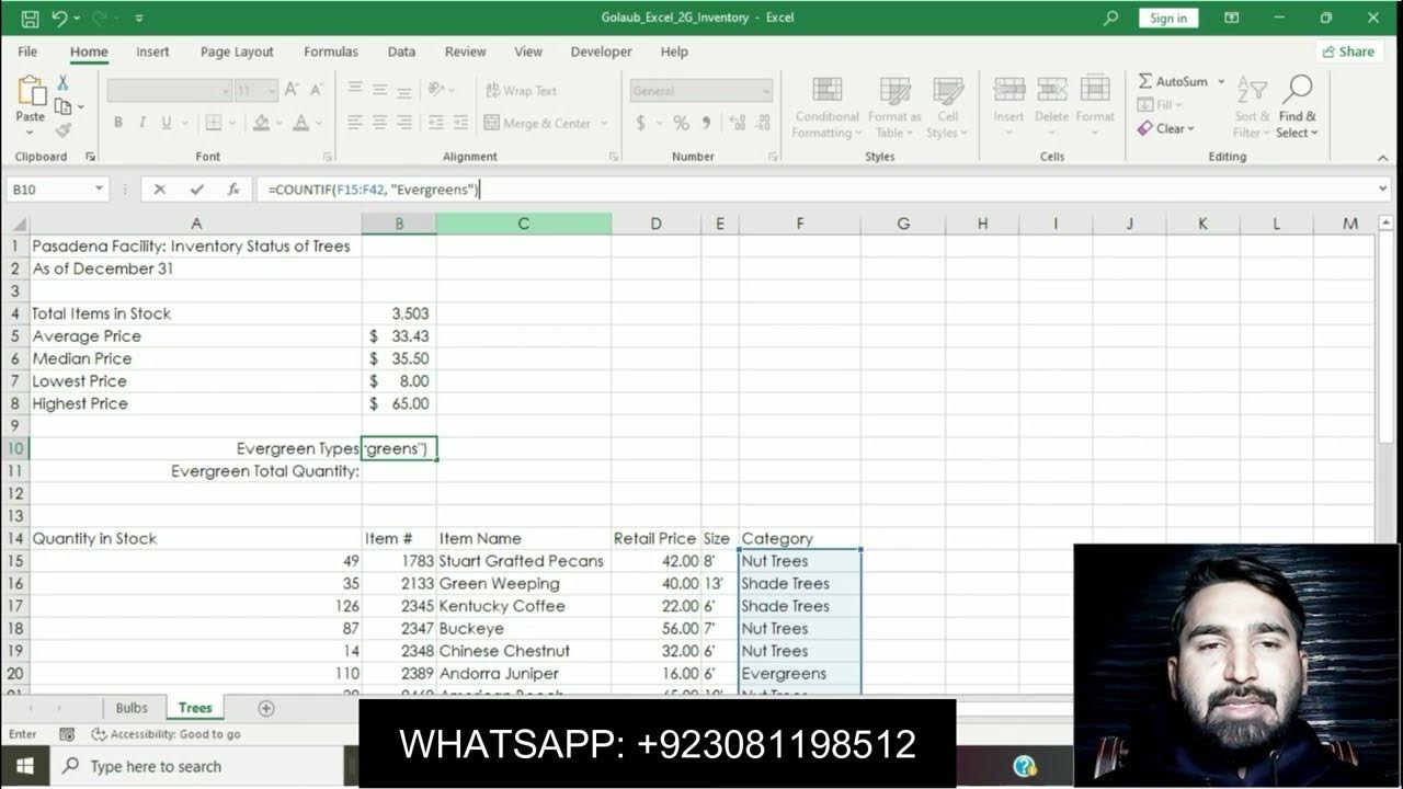 Excel_2G_Inventory_Instructions | 2G_Inventory_Instructions | Excel_2G_Inventory - YouTube
