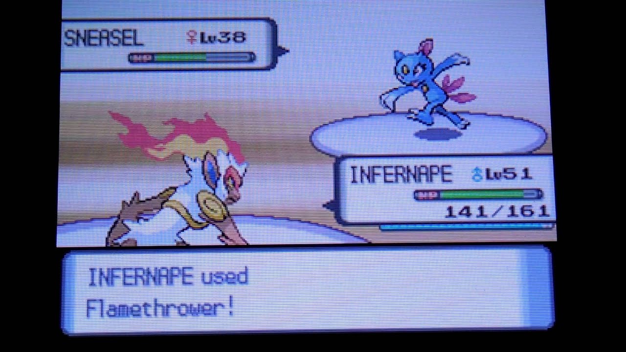 Pokemon Diamond Snowpoint City Gym Leader - YouTube