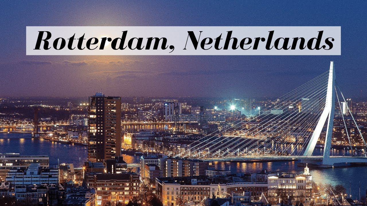 Rotterdam, Netherlands Tour by drone [4k] - YouTube