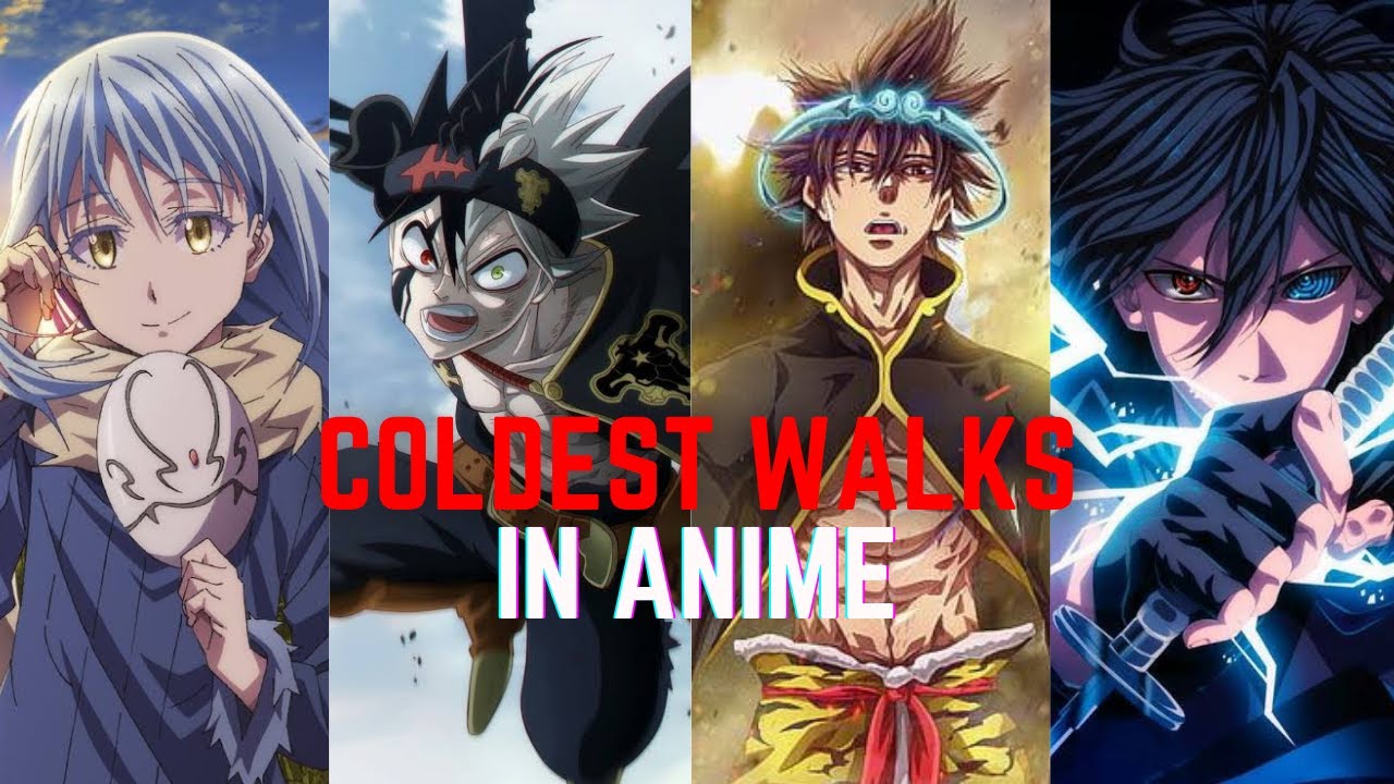 COLDEST WALKS IN ANIME PART 1 | BADASS ANIME COMPILATION - YouTube