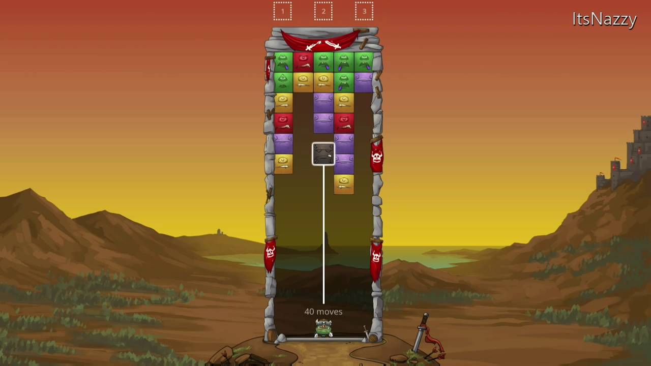 Tumblestone 2-8 level - YouTube