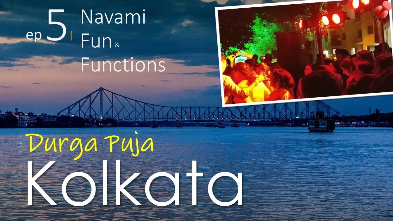 Durga Puja & Kolkata ep.5 I Navami, pandals, food & functions - YouTube