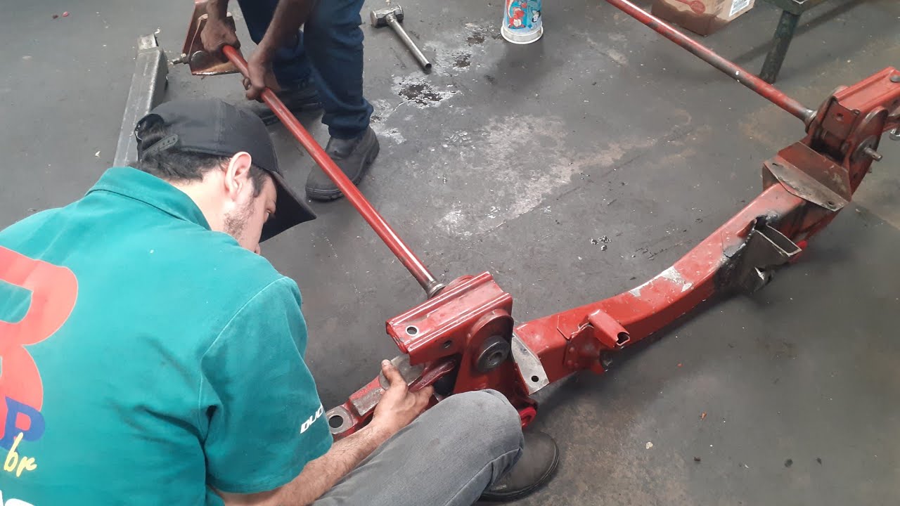 IVECO DAILY 4012 MAXIVAN_ TROCA DA SUSPENSAO FINALIZADA. BARRA DE ...