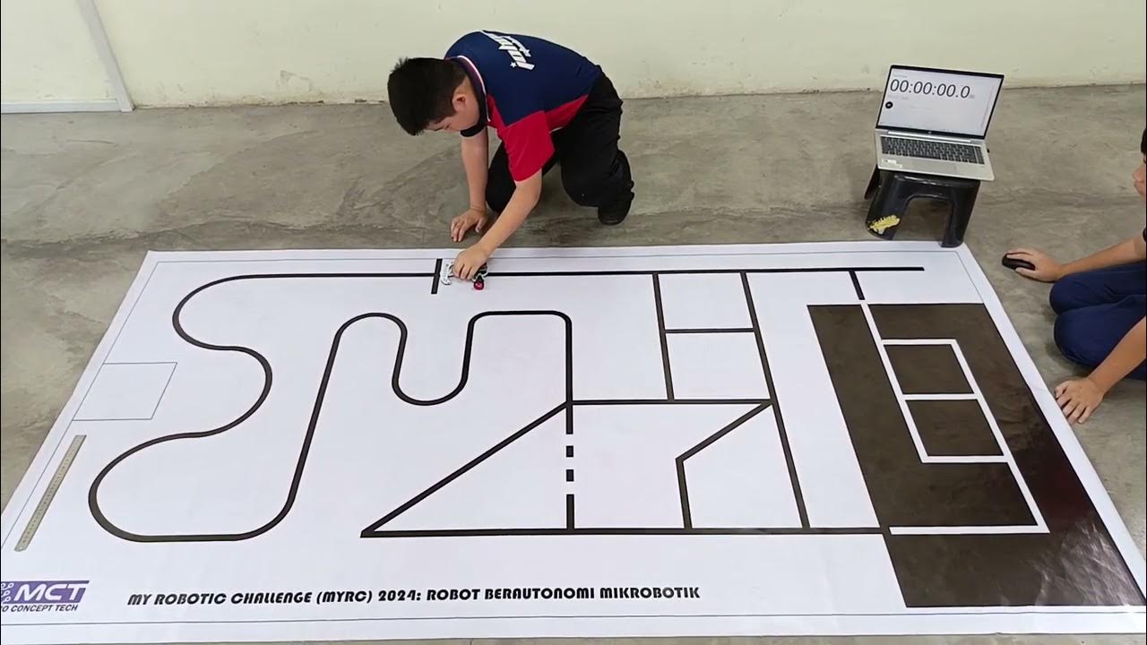 MYRC Pertandingan Mikrobotik 2024_ KUMPULAN MikroFusion - YouTube