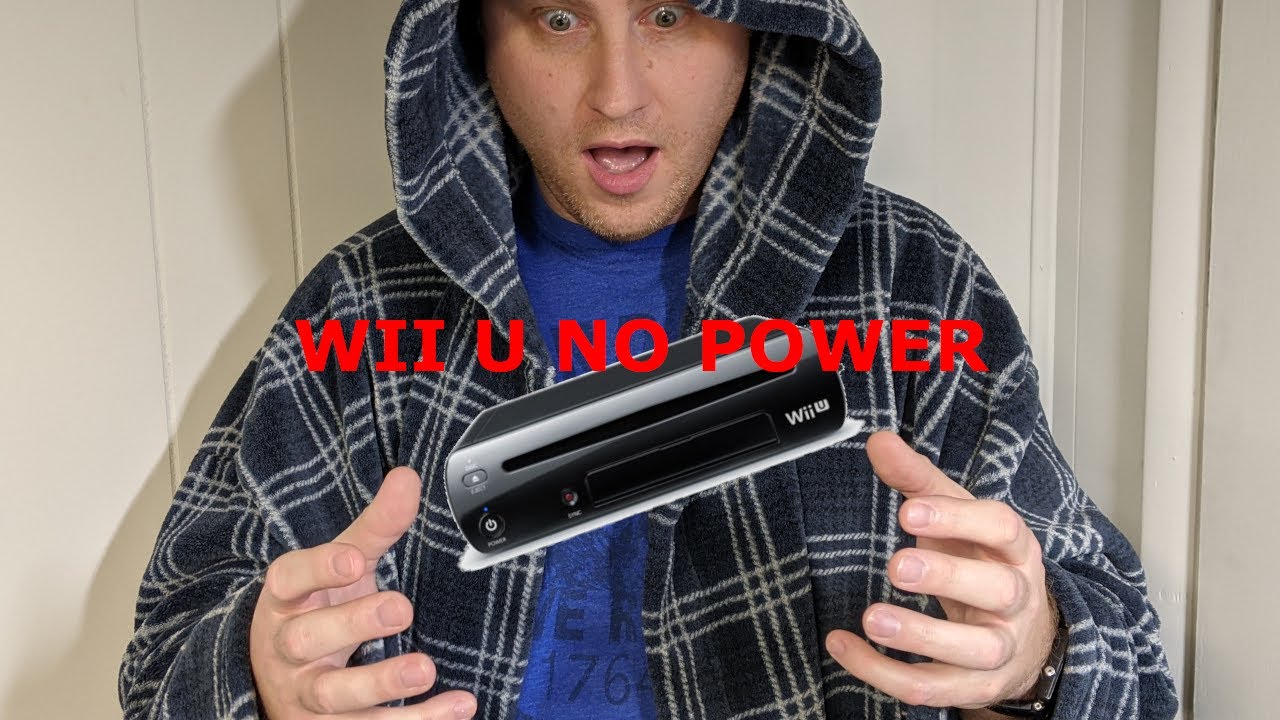 Wii U No Power. Could it be this easy to fix? - YouTube