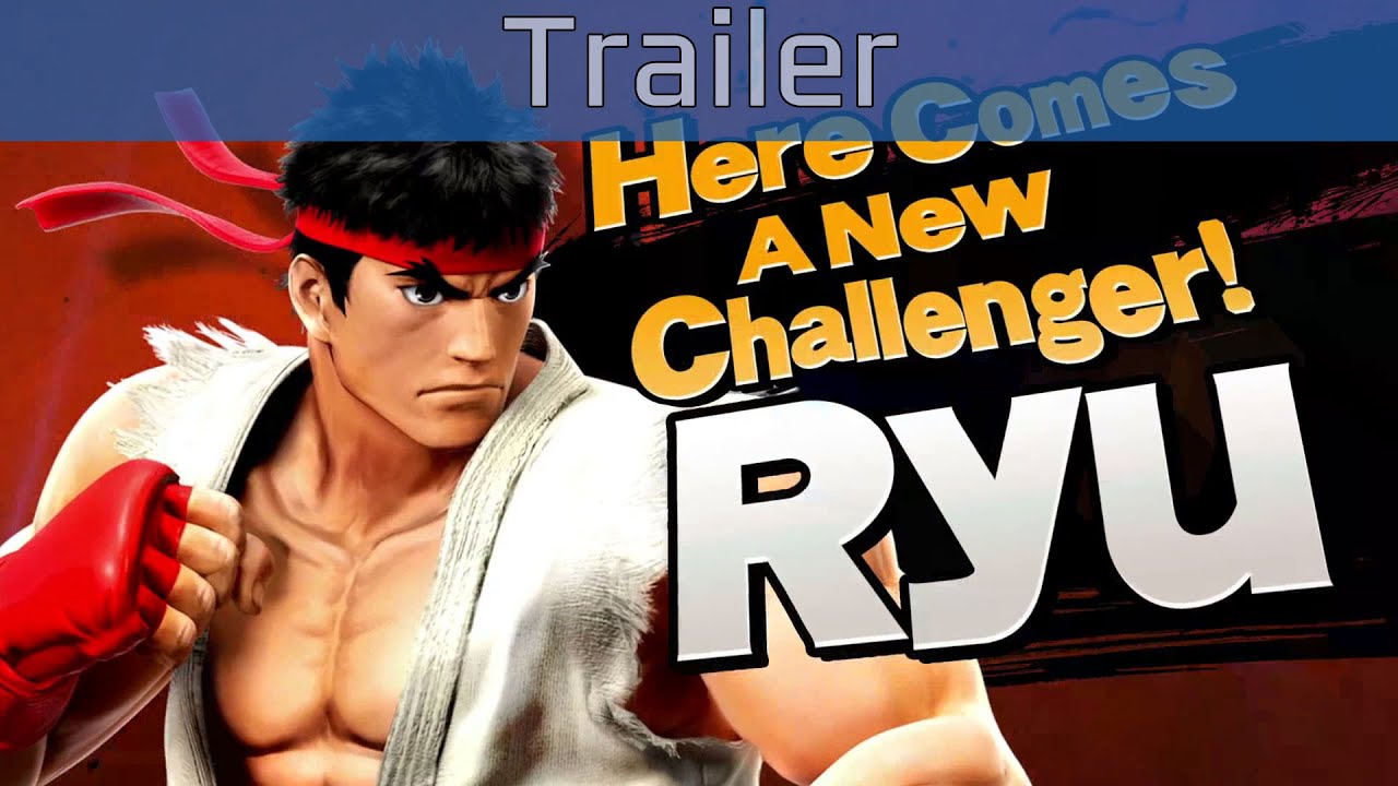 Super Smash Bros.- Ryu Joins the Battle Trailer [HD 1080P] - YouTube