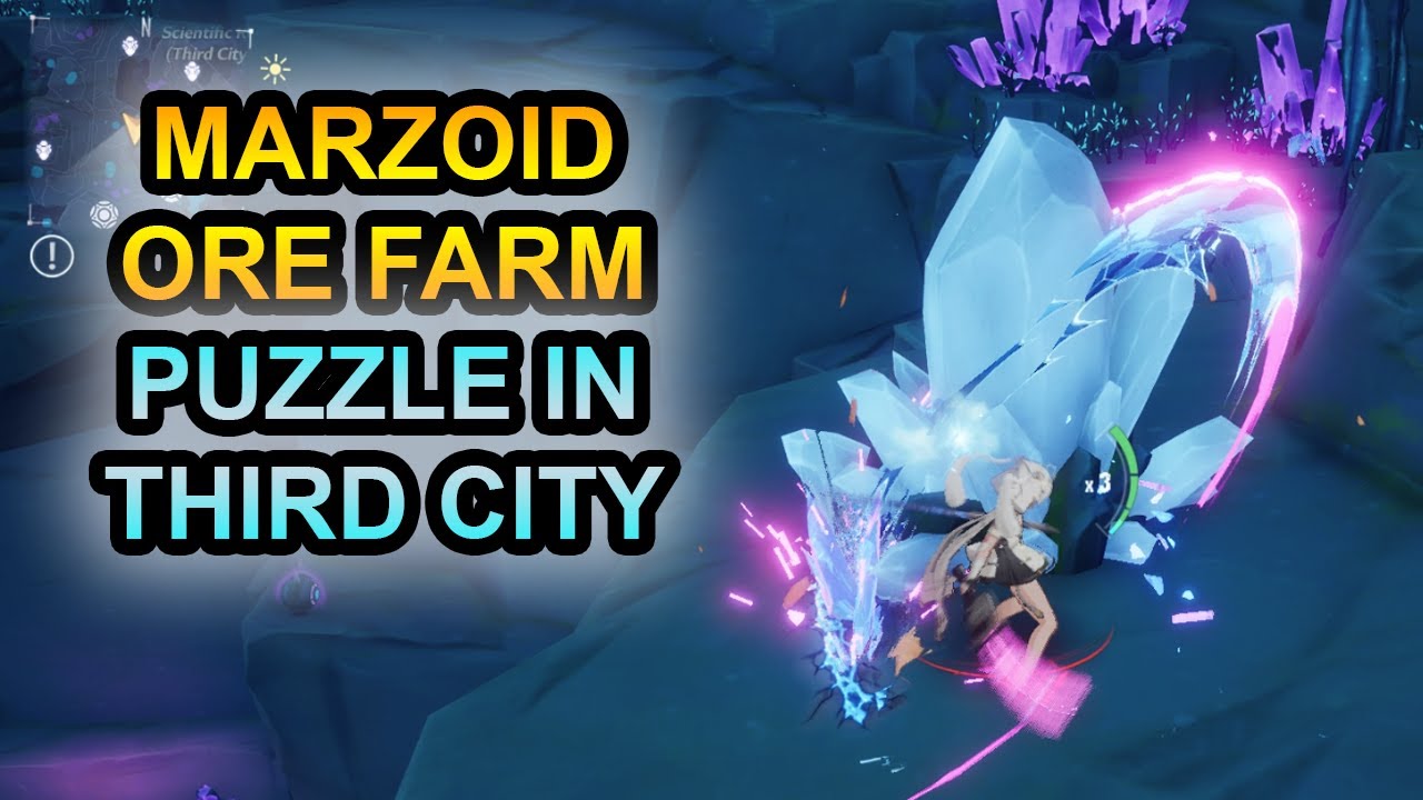 Marzoid Ore Gathering Puzzle Third City Tower Of Fantasy 2.1 - YouTube