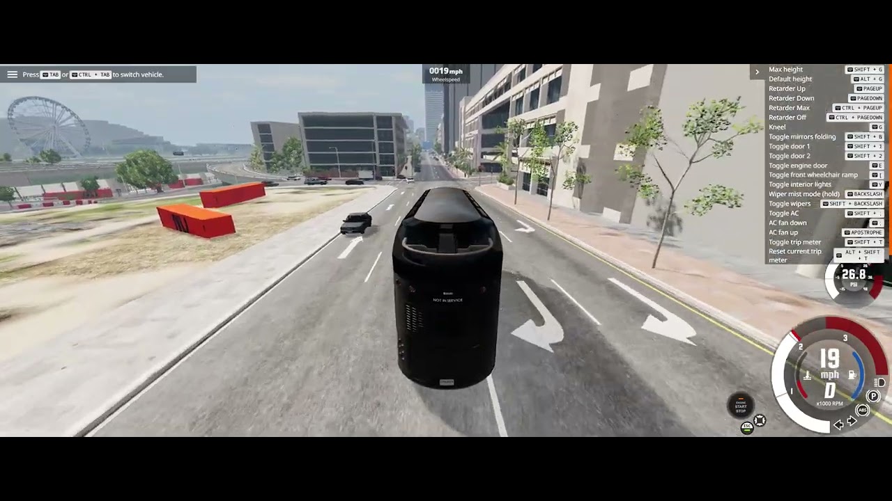 BeamNG drive Go Kart Mod with Traffic - YouTube