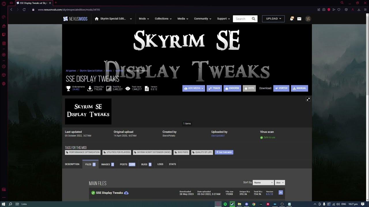 (2023) How to fix Skyrim Special Edition Alt Tab Freezing/Black Screen (Borderless FullScreen ...