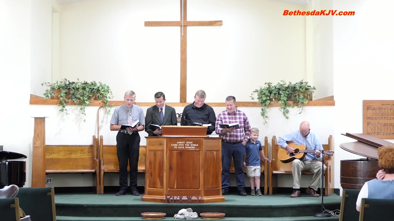 20240616+LEANING ON THE EVERLASTING ARMS+ ZACH, GRAYSON, LUKE, SONNY ...