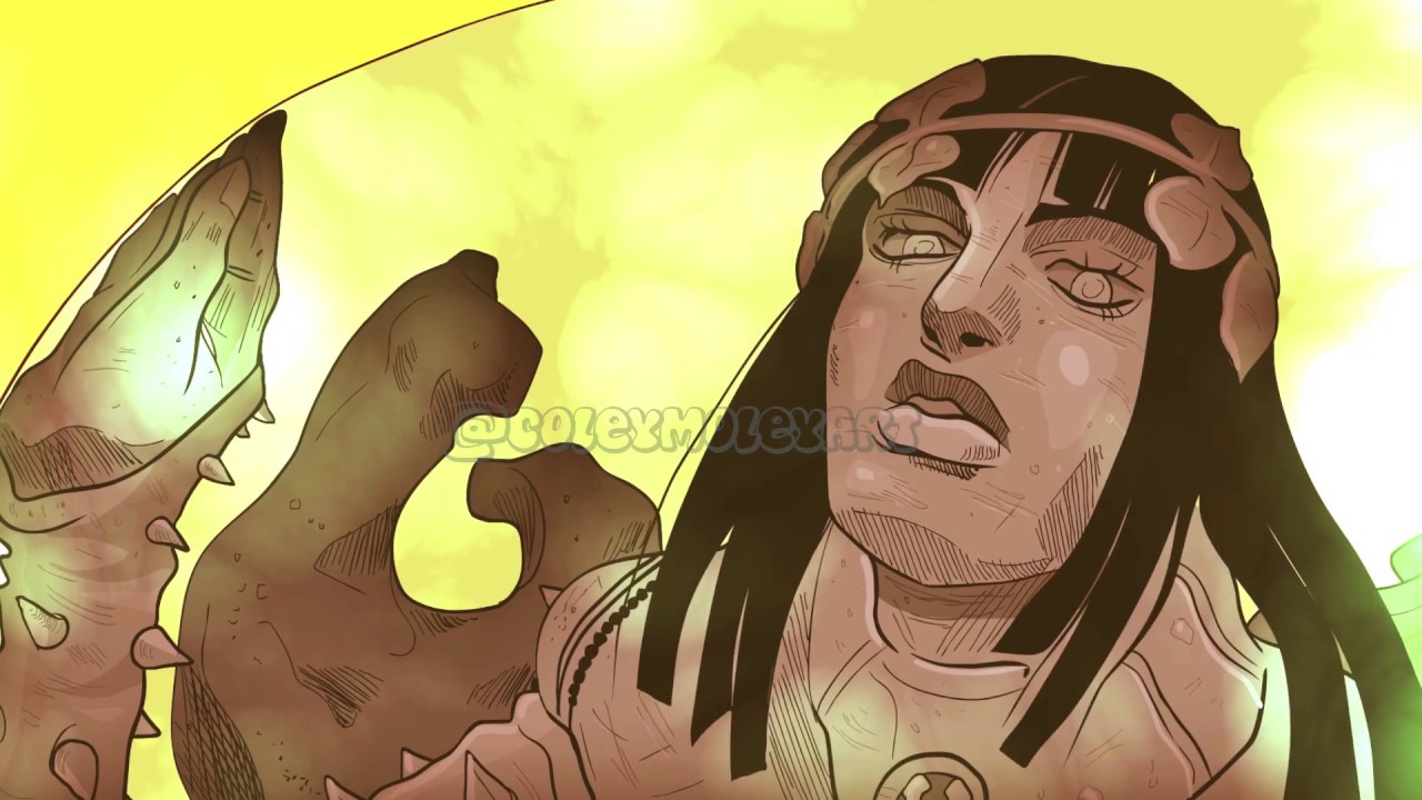 JoJo Part 8 Gappy Vs Yotsuyu Animated - YouTube