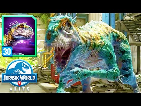 FIGHTING MAX LEVEL 30 SCORPIUS REX GEN 3 (JURASSIC WORLD ALIVE) - YouTube