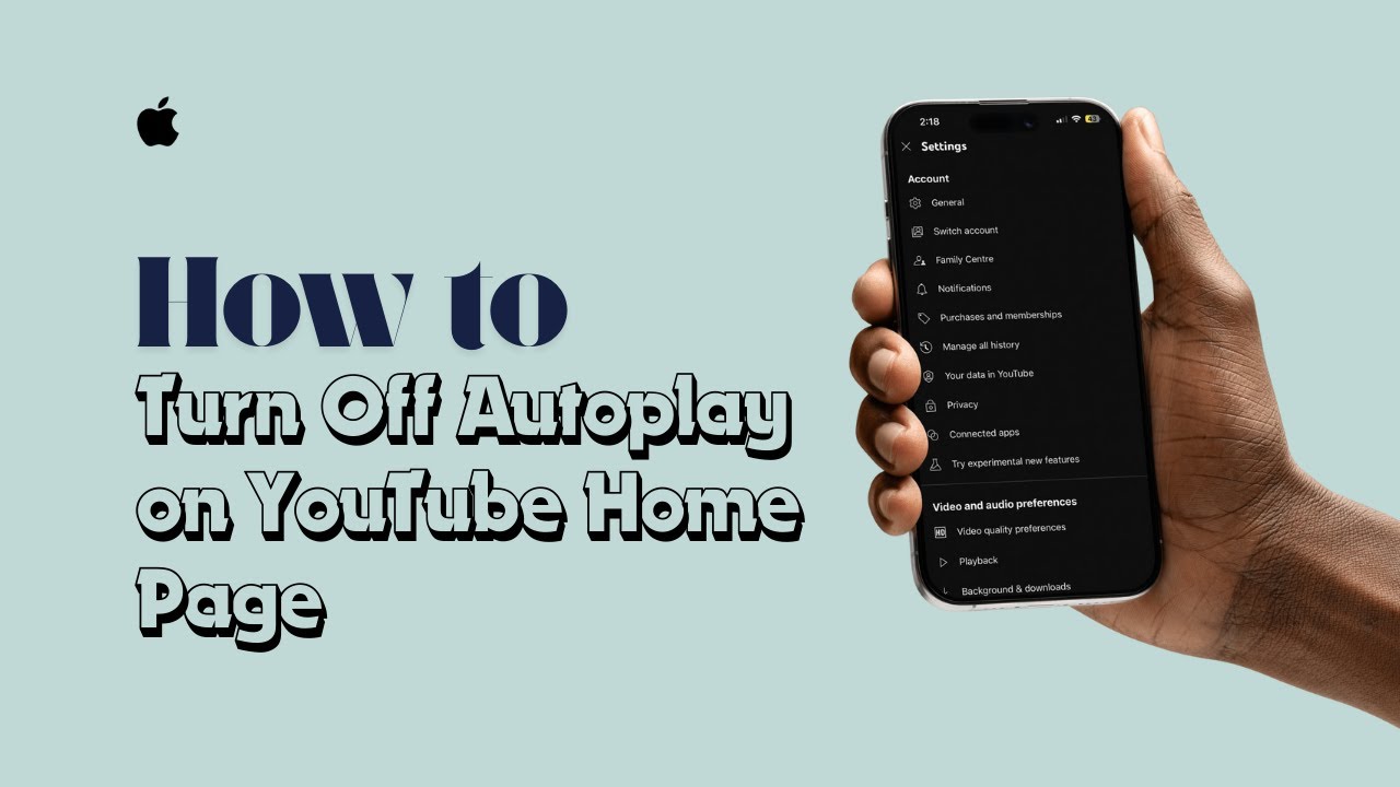 How to Turn Off Autoplay on YouTube Home Page - YouTube