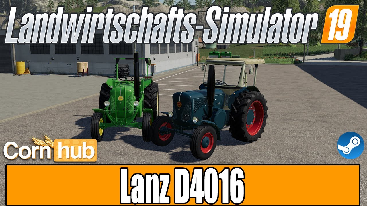 LS19 Modvorstellung - Lanz D4016 - LS19 Mods - YouTube