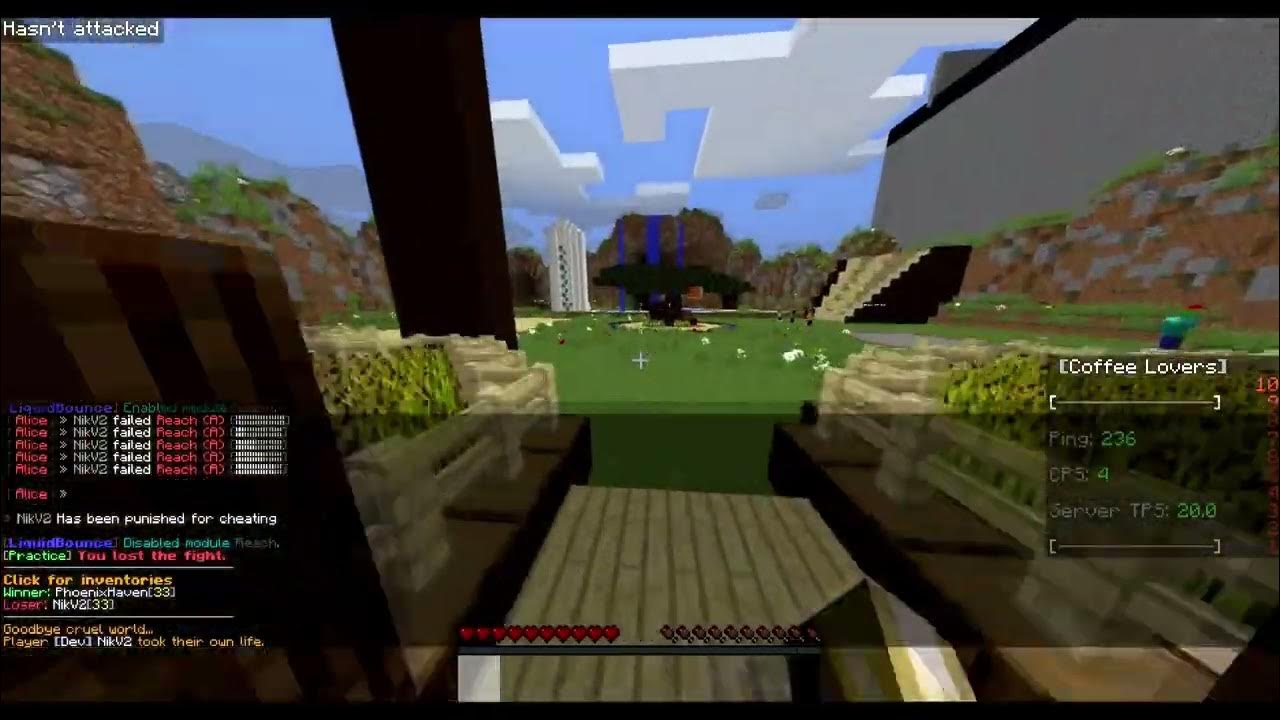 Minecraft Anticheat Testing Sessions be like ~ Alice Anticheat Edition ...