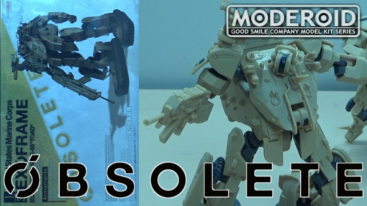 ここから取り戻す、飛ばすぞ。【オブソリート】 1/35 アメリカ海兵隊 武装偵察エグゾフレーム トード強行偵察装備 / MODEROID ...
