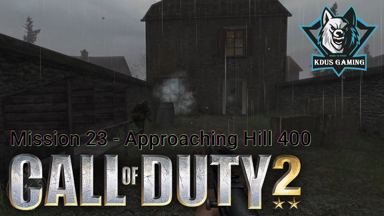 Call of Duty 2 Mission 23 - Approaching Hill 400 | Call of Duty Full ...