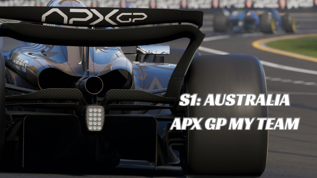 F1 25 APX GP My Team Career Part 1: THE BEGINNING! - YouTube
