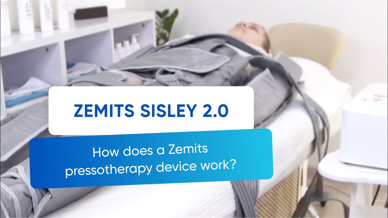 Zemits Sisley 2.0 - How does a Zemits pressotherapy device work? - YouTube