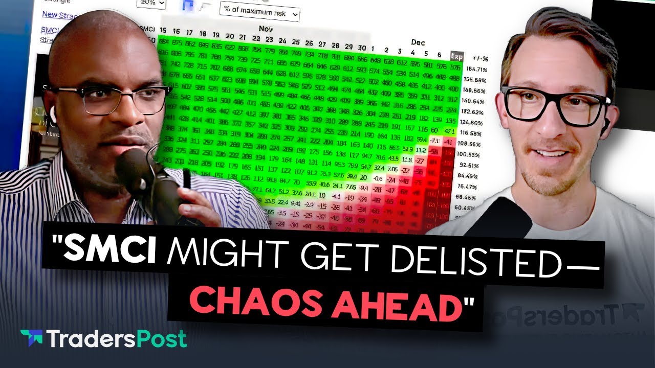 SMCI PLUMMETS: Trading Options Amid Delisting Risks - YouTube