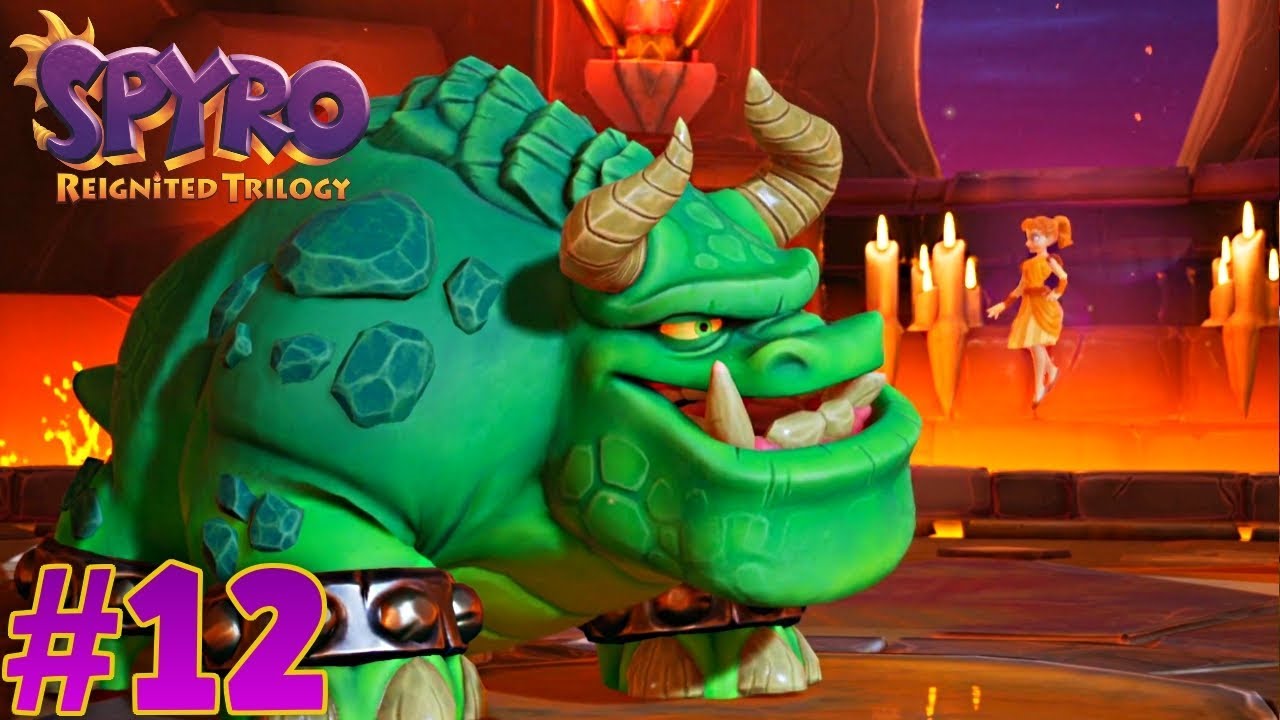 Gulp Boss Fight - Spyro Reignited Trilogy Gameplay (Spyro 2) Part 12 ...