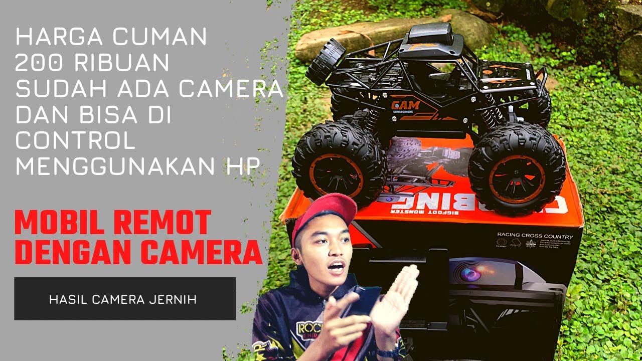Unboxing Mobil Remote Control Dilengkapi Dengan Kamera Cam Cross ...