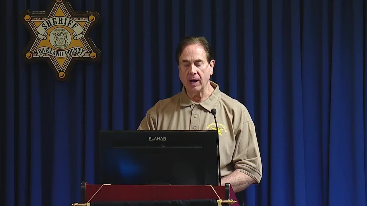 Oakland County Sheriff Michael Bouchard discusses fatal shooting in ...