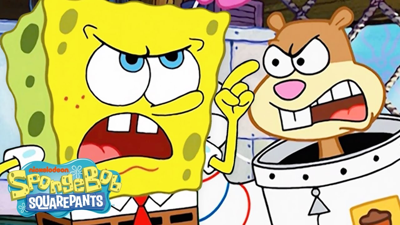 SpongeBob's Most Intense FIGHTS! 😡 | 1 Hour Compilation | SpongeBob ...