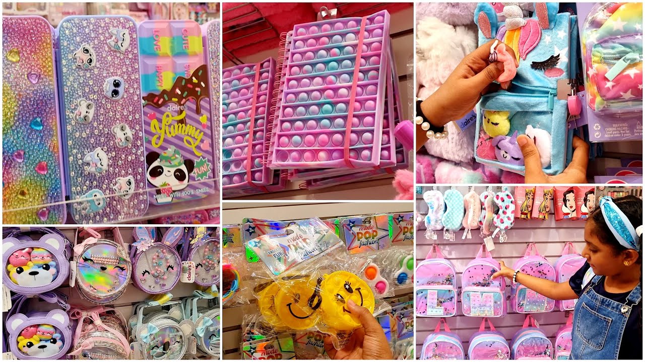 Amazing STATIONARY & FIDGETS/Accessories Collection At CLAIRE'S ...