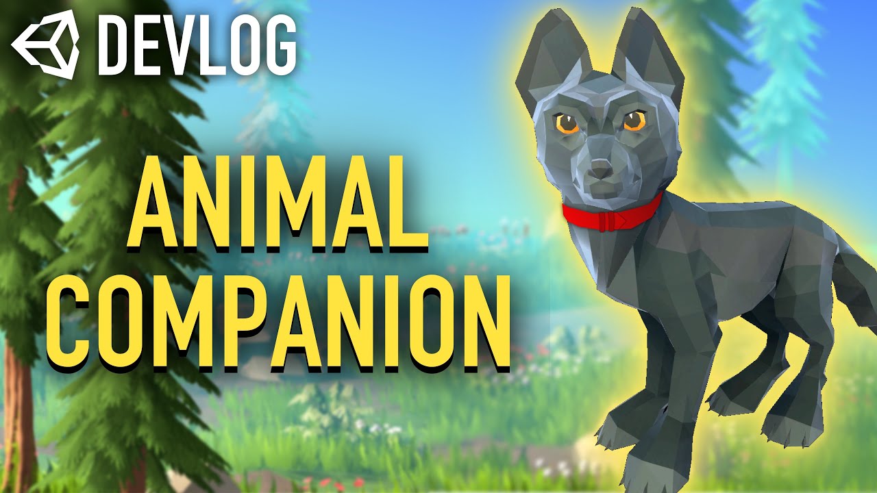 Making a PET COMPANION for my Indie Game - Devlog 🐺 - YouTube