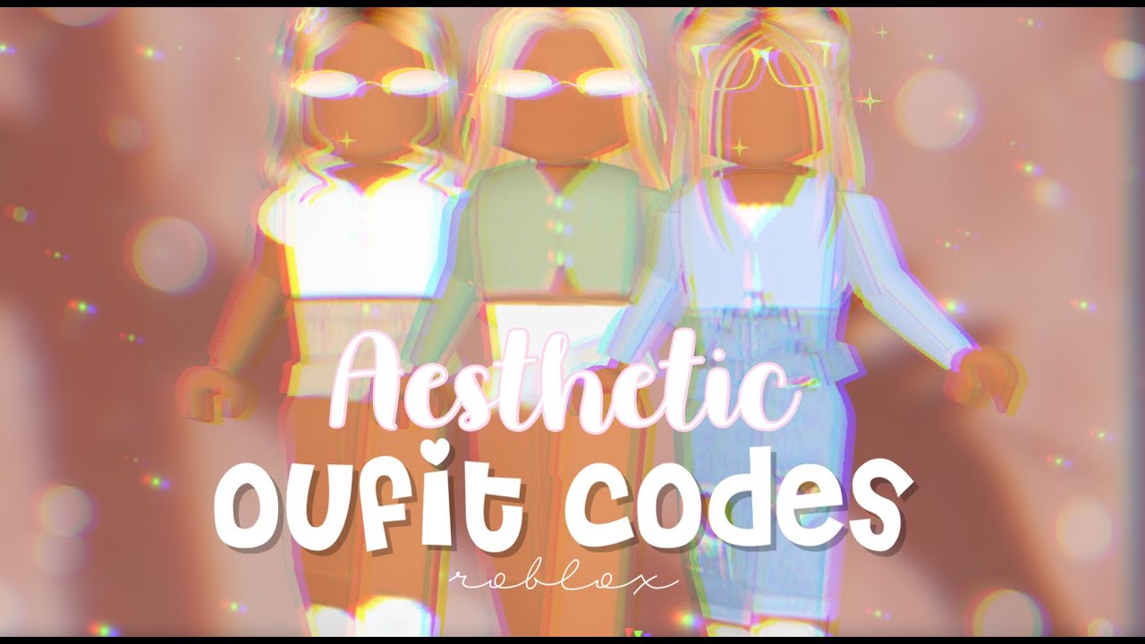 aesthetic OUTFITS CODES ⭒ ROBLOX - YouTube