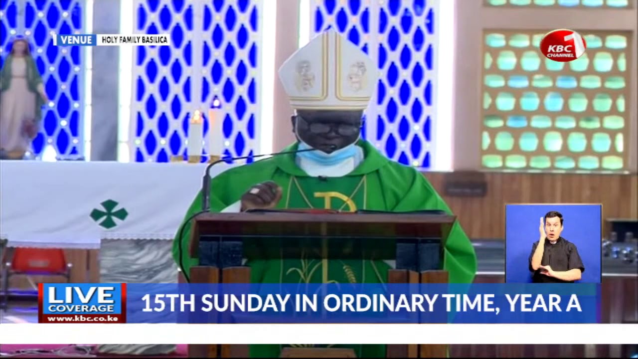 Archbishop Philip Anyolo says the word of God is everything we need now ...