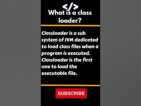what is classloader in java? - YouTube